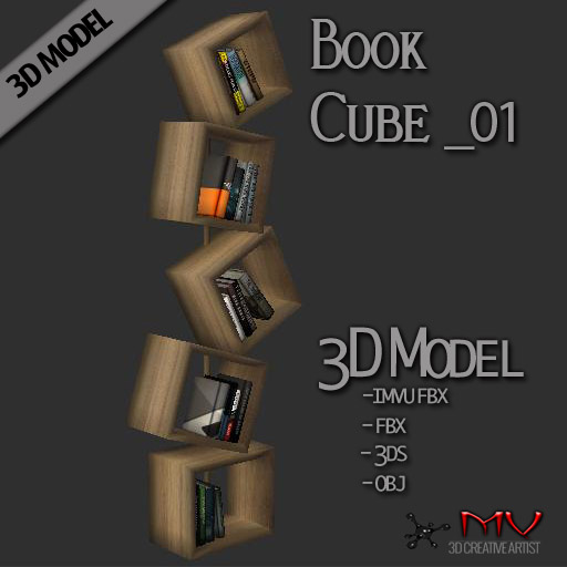 Book Cube_01 – MV